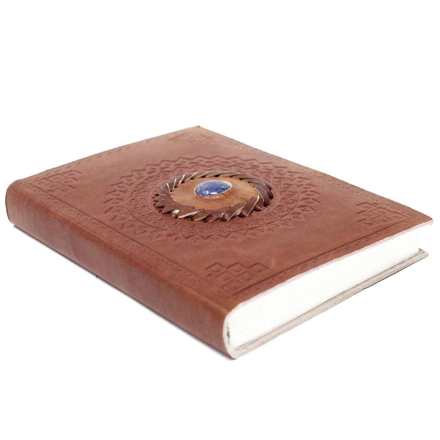 Leather Lapis Notebook (7x5") – Diletto Gifts